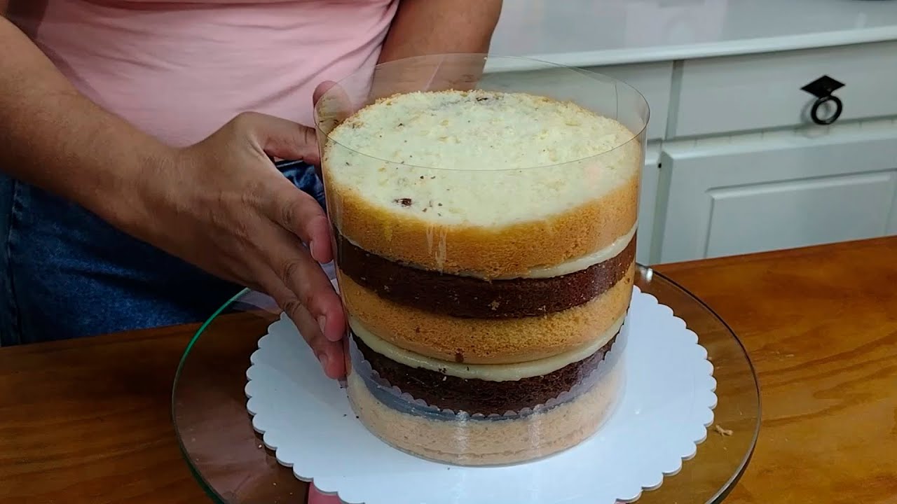 BOLO NO ACETATO TÉCNICA FÁCIL PARA QUEM ESTA COMEÇANDO NA CONFEITARIA 😱 ...